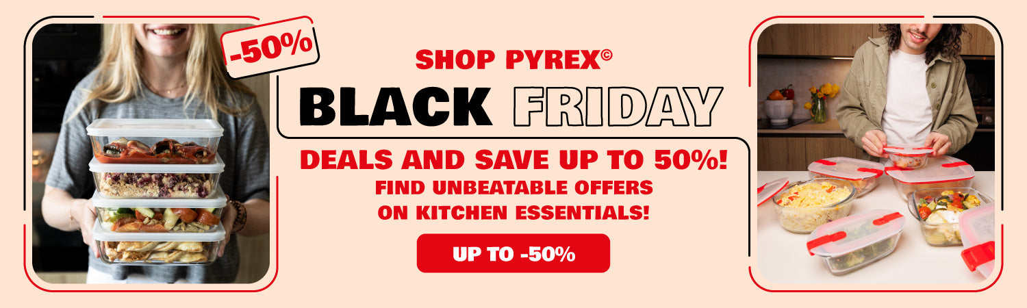 Pyrex® official eBoutique: resistant glass cookware