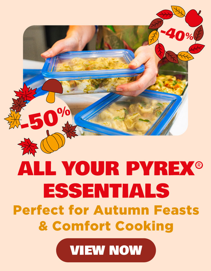 Pyrex® official eBoutique: resistant glass cookware