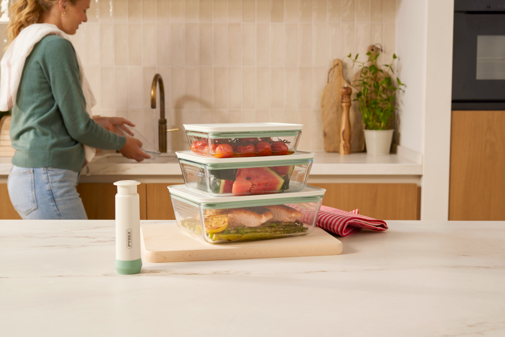 Cook&Save - Vacuum Glass food storage dish - Rectangular | Pyrex ...