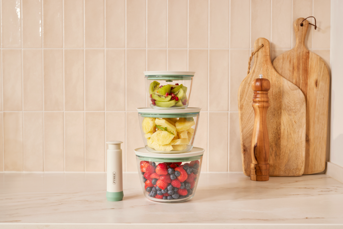 Cook&Save - Vacuum Glass food storage dish - Round | Pyrex® Webshop UK