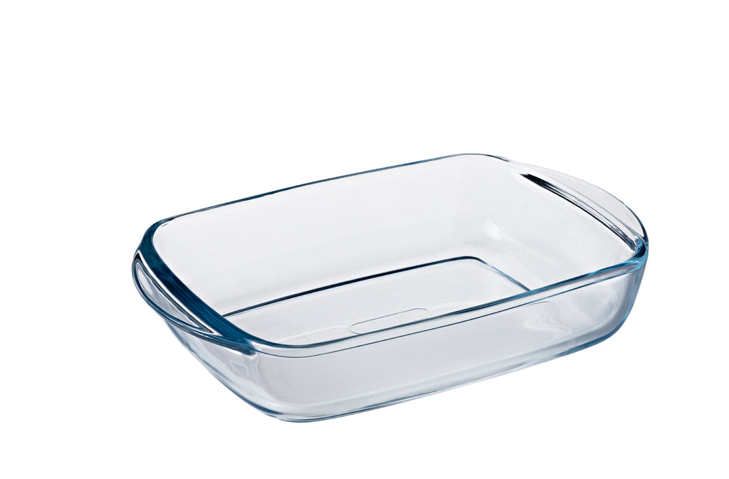 Glass Rectangular Dish High resistance with lid - Pyrex® Webshop UK