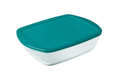Glass Rectangular Dish High resistance with lid - Pyrex® Webshop UK