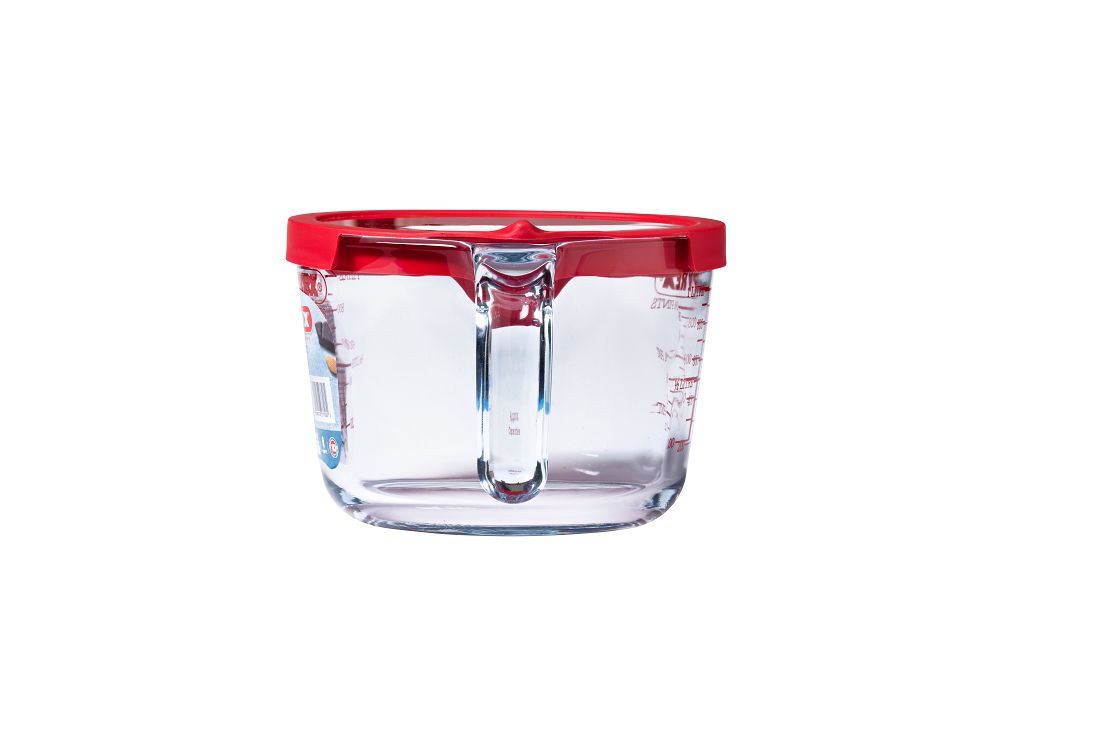 Glass measuring jug with lid 1L | Pyrex® Webshop UK