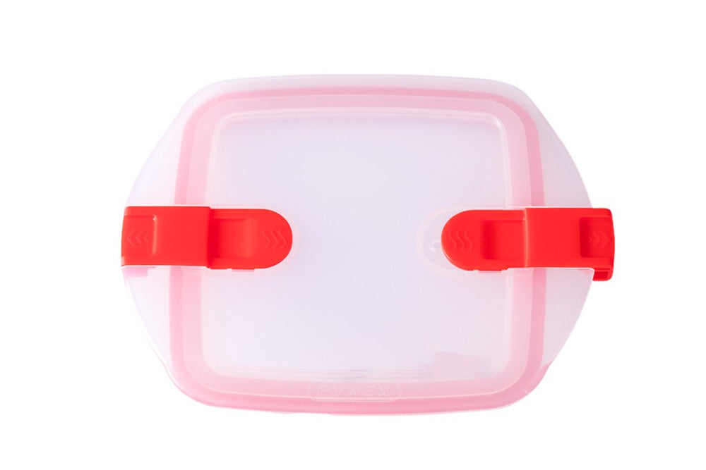 Cook&Heat - Square replacement lid with steam valves | Pyrex® Webshop UK