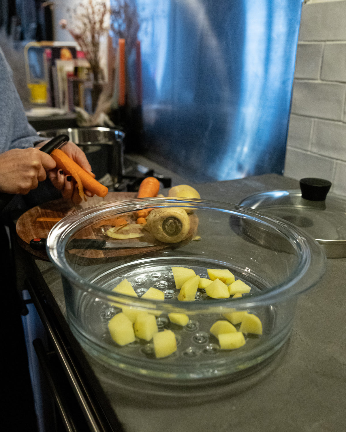 Glass steamer basket | Pyrex® Webshop UK